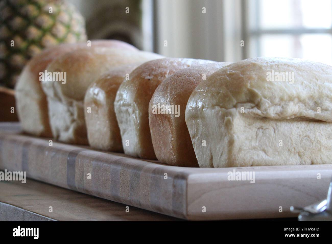 Home Made sourdough bread mini loaves Stock Photo - Alamy