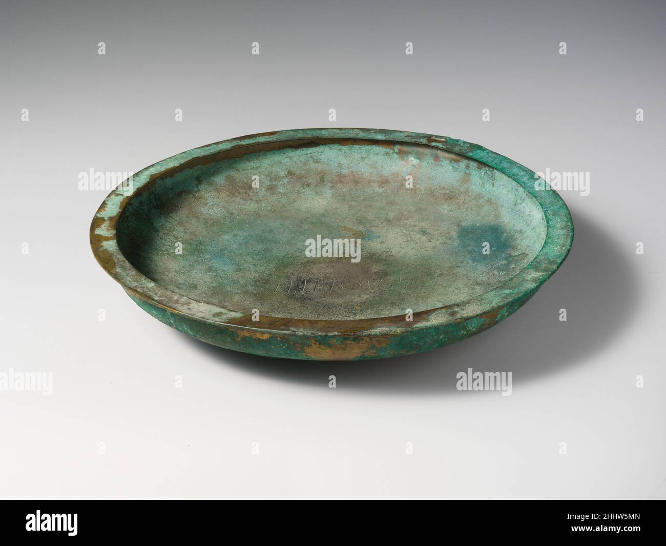 Bronze patera (shallow bowl) late 4th century B.C. Etruscan Shallow ...