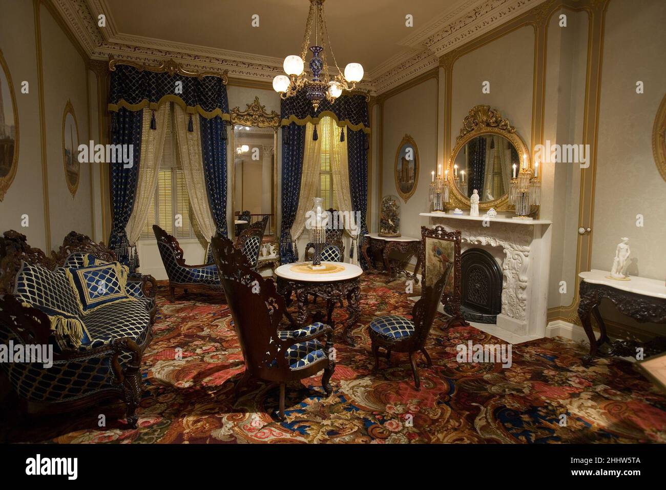 Architectural elements from the La Roque Mansion, Astoria, New York ca ...
