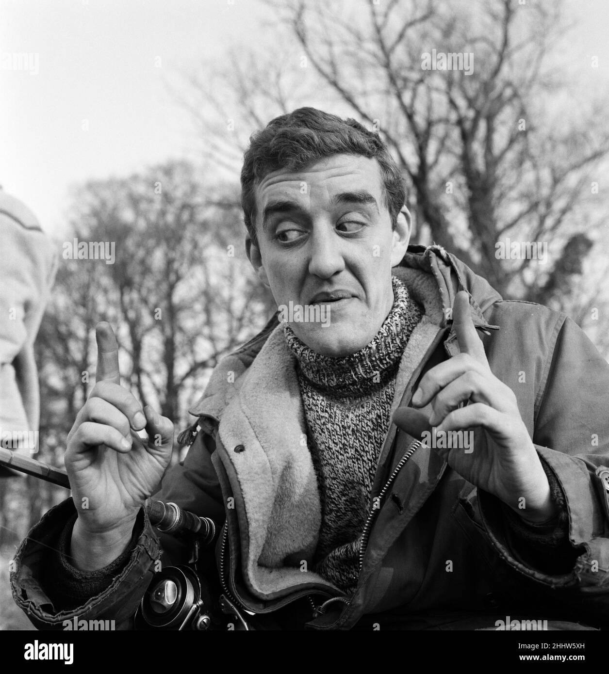 Bernard Cribbins, star of stage, film and TV fame, went fishing at ...