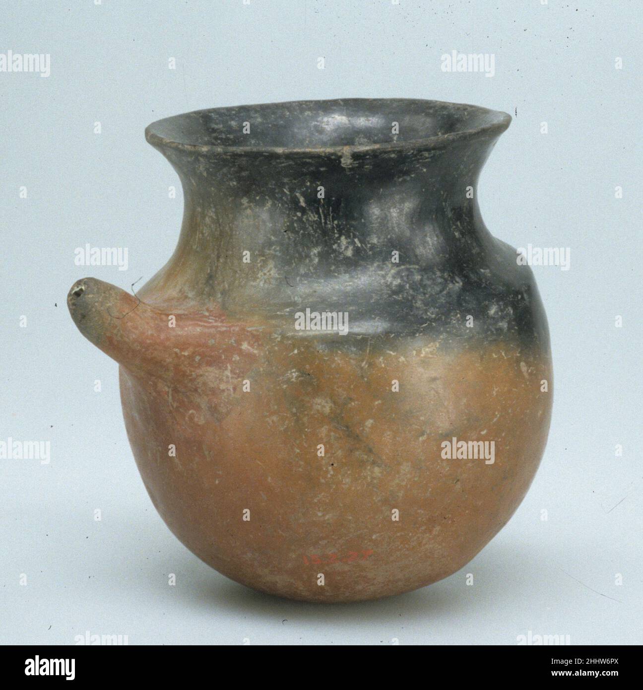 Black-topped Red Ware Beaker ca. 1550–1295 B.C. New Kingdom. Black ...