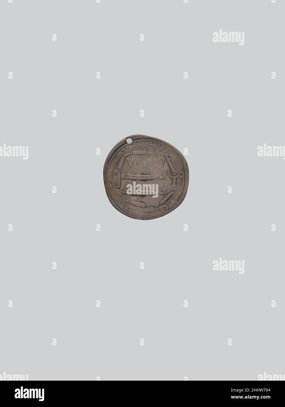 Coin dated A.H. 166/ A.D. 783 Minted during the era of the Abbasid ...
