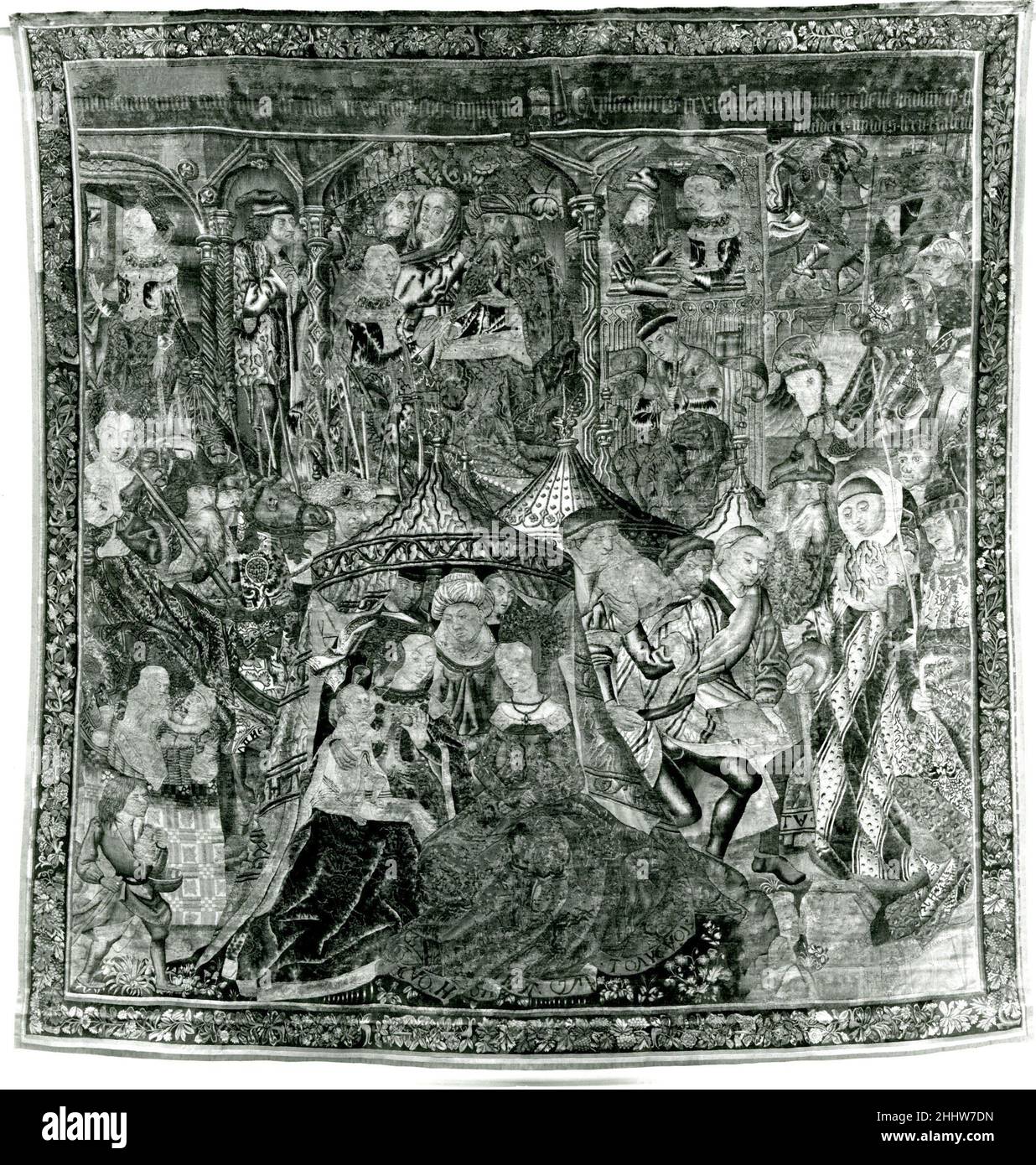 Episode in the life of Joshua-Rahab 15th century South Netherlandish ...