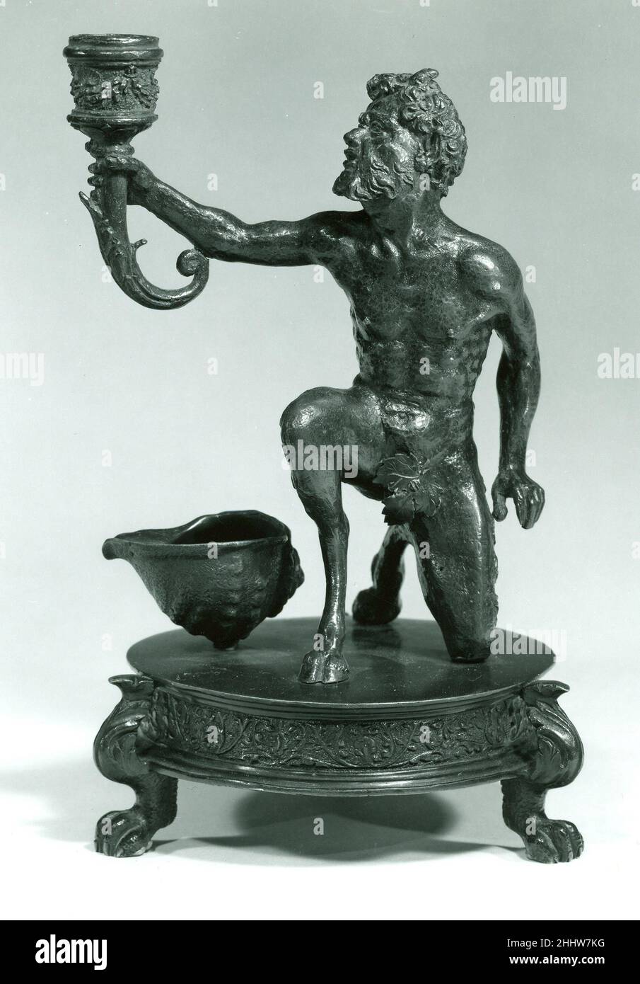 Satyr ca. 1530 Workshop of Desiderio da Firenze Italian Crisply cast ...