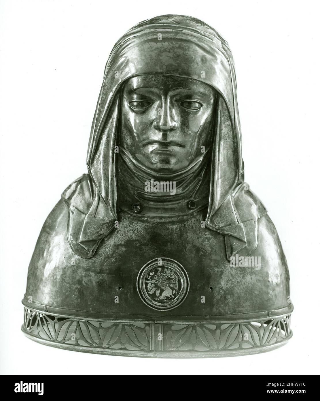 Reliquary Bust of a Woman 19th century in 15th century style French ...