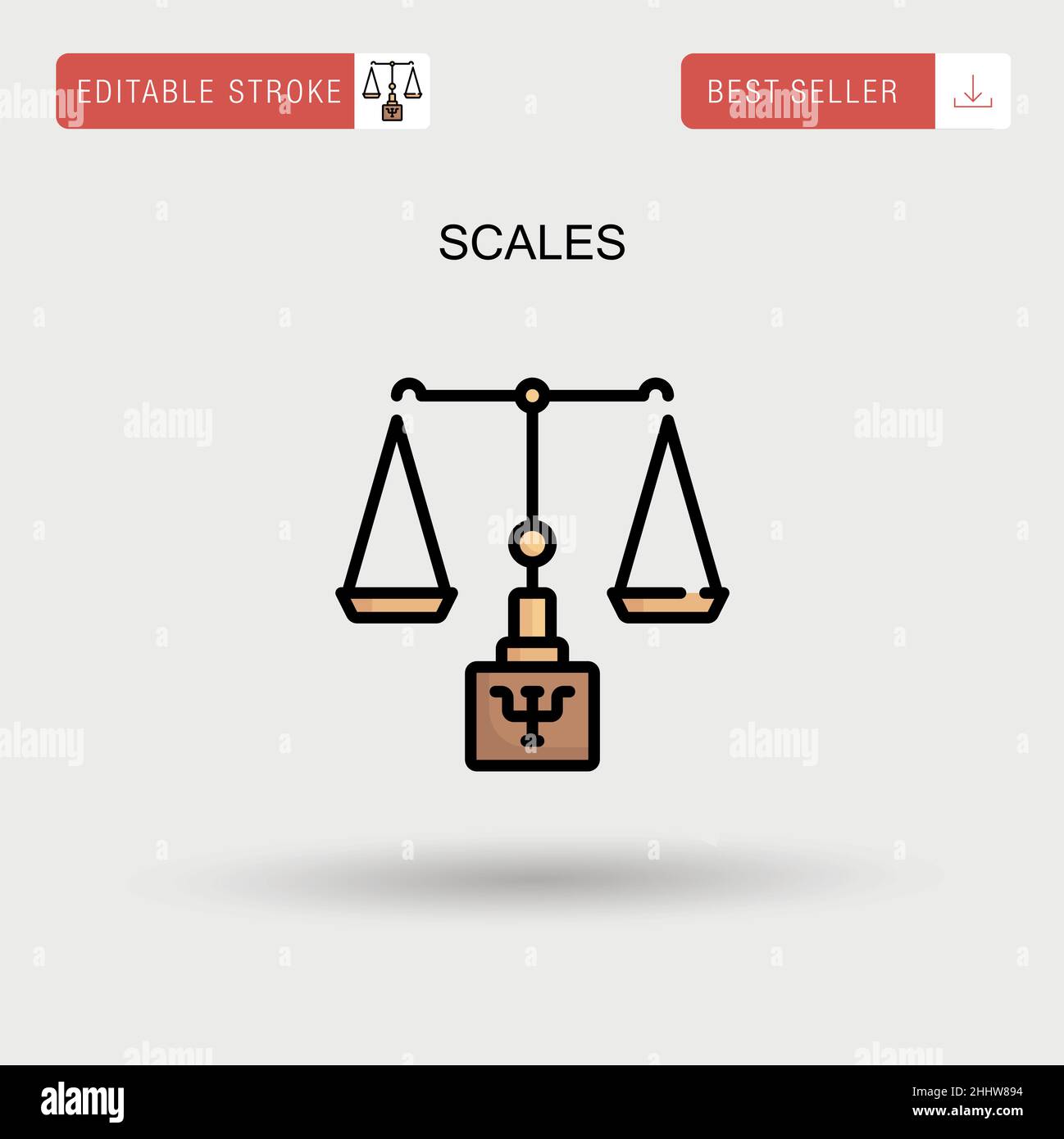 Scales justice antique Stock Vector Images - Alamy