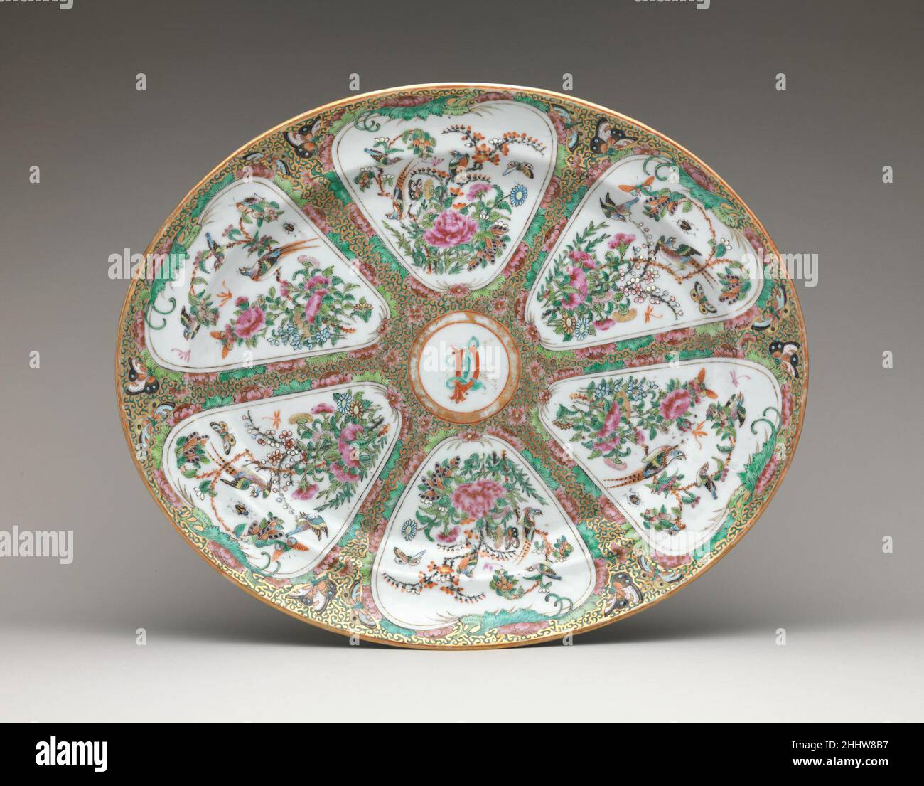 Platter ca. 1860–66 Chinese, for American market. Platter 6582 Stock ...