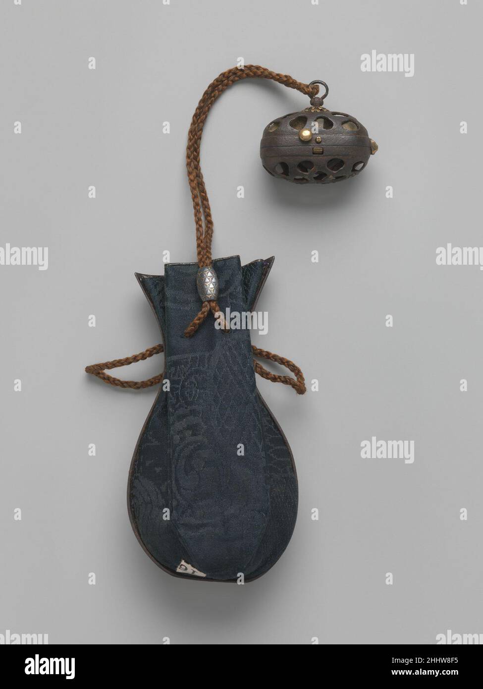 Tobacco pouch 18th century Japan. Tobacco pouch 58947 Stock Photo - Alamy