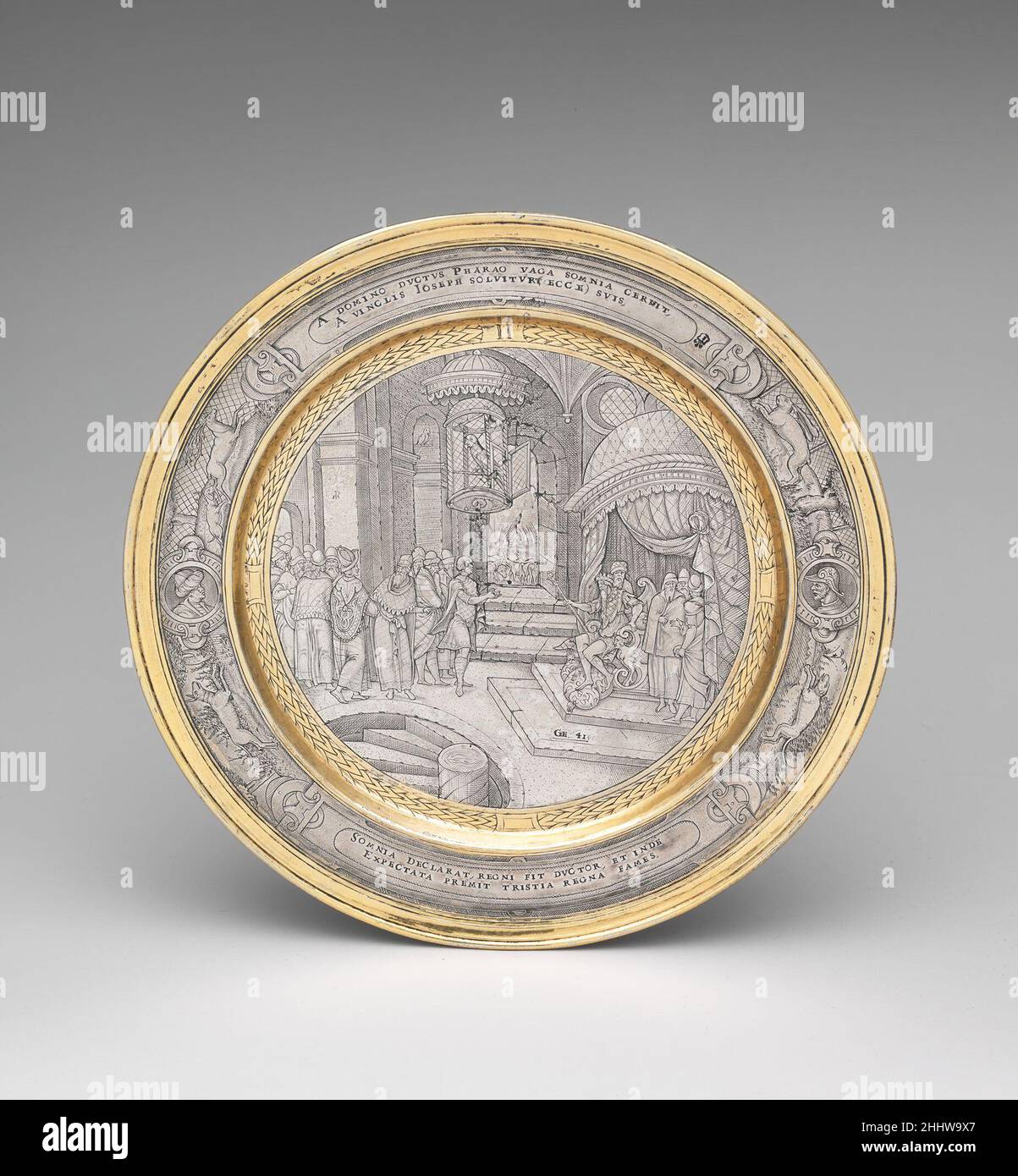 Joseph Interpreting Pharaoh's Dream ca. 1567 Possibly engraved by P.M ...