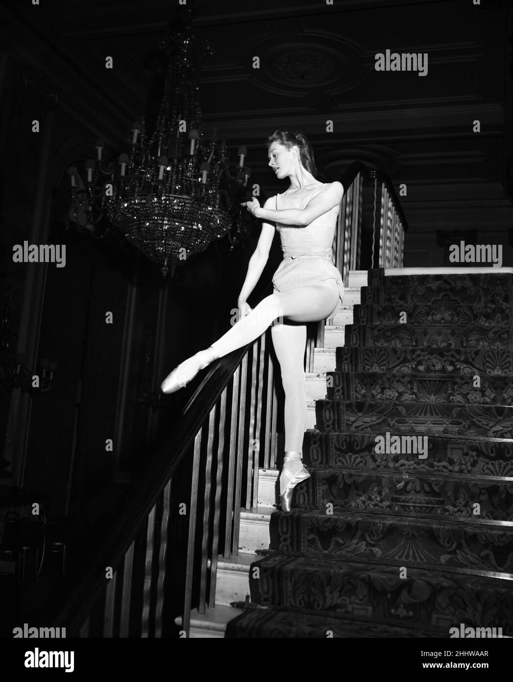 Moira Shearer, Lady Kennedy, ballet dancer and actress, pictured ...