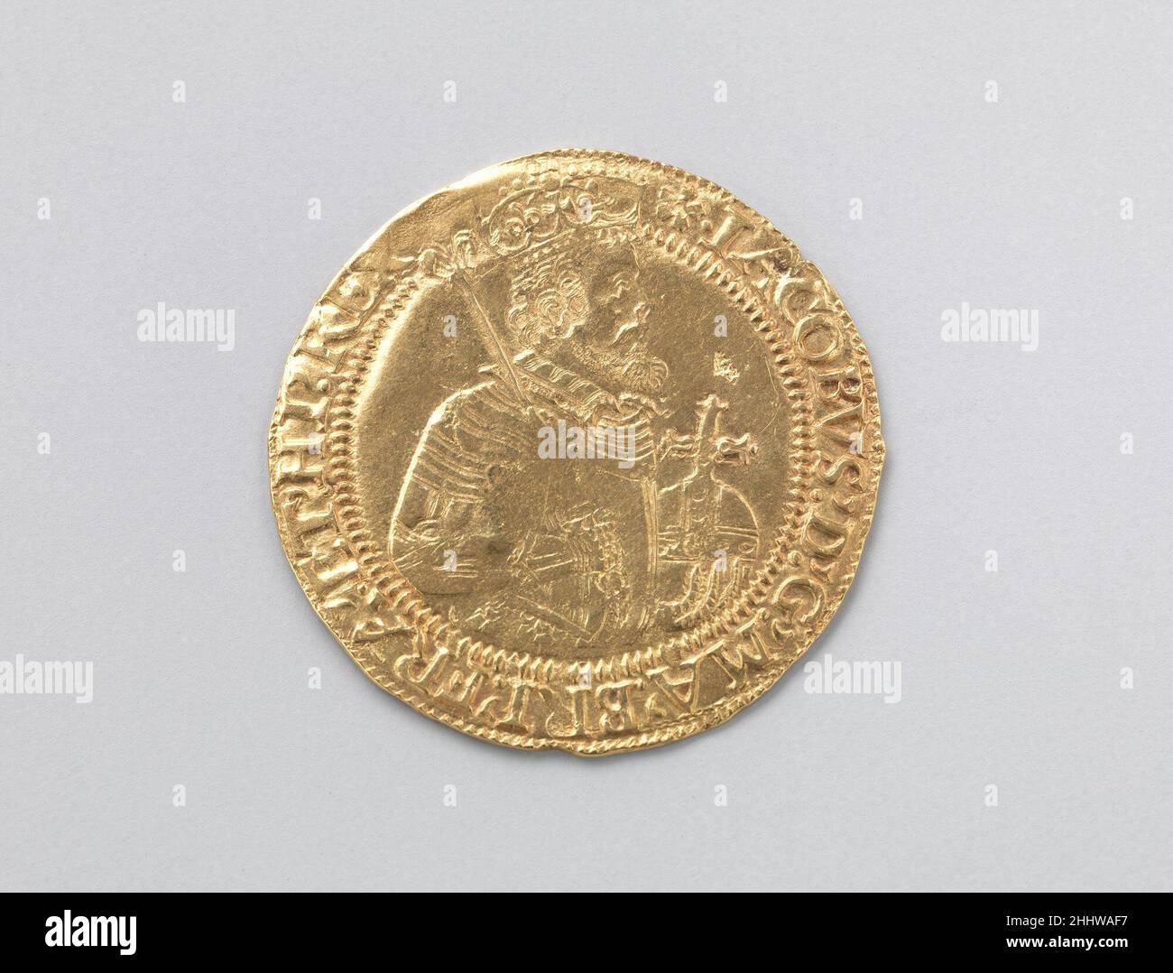 Unite coin of James I (r. 1603–25) 1613 British The supplies of bullion ...