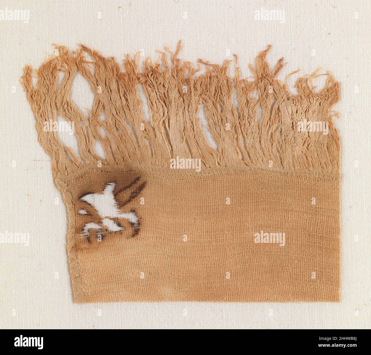 Linen mark, corner of sheet ca. 2030–1640 B.C. Middle Kingdom. Linen ...