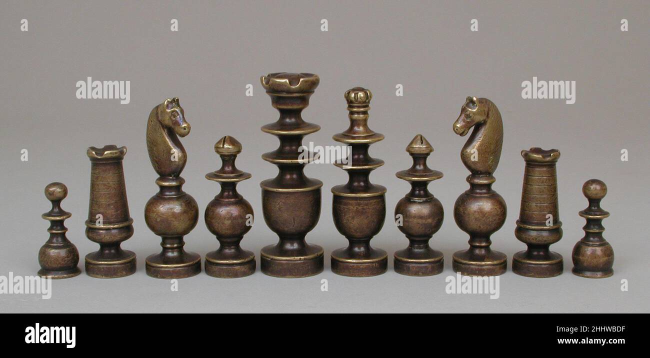Chess set late 18th–early 19th century Spanish. Chess set. Spanish ...