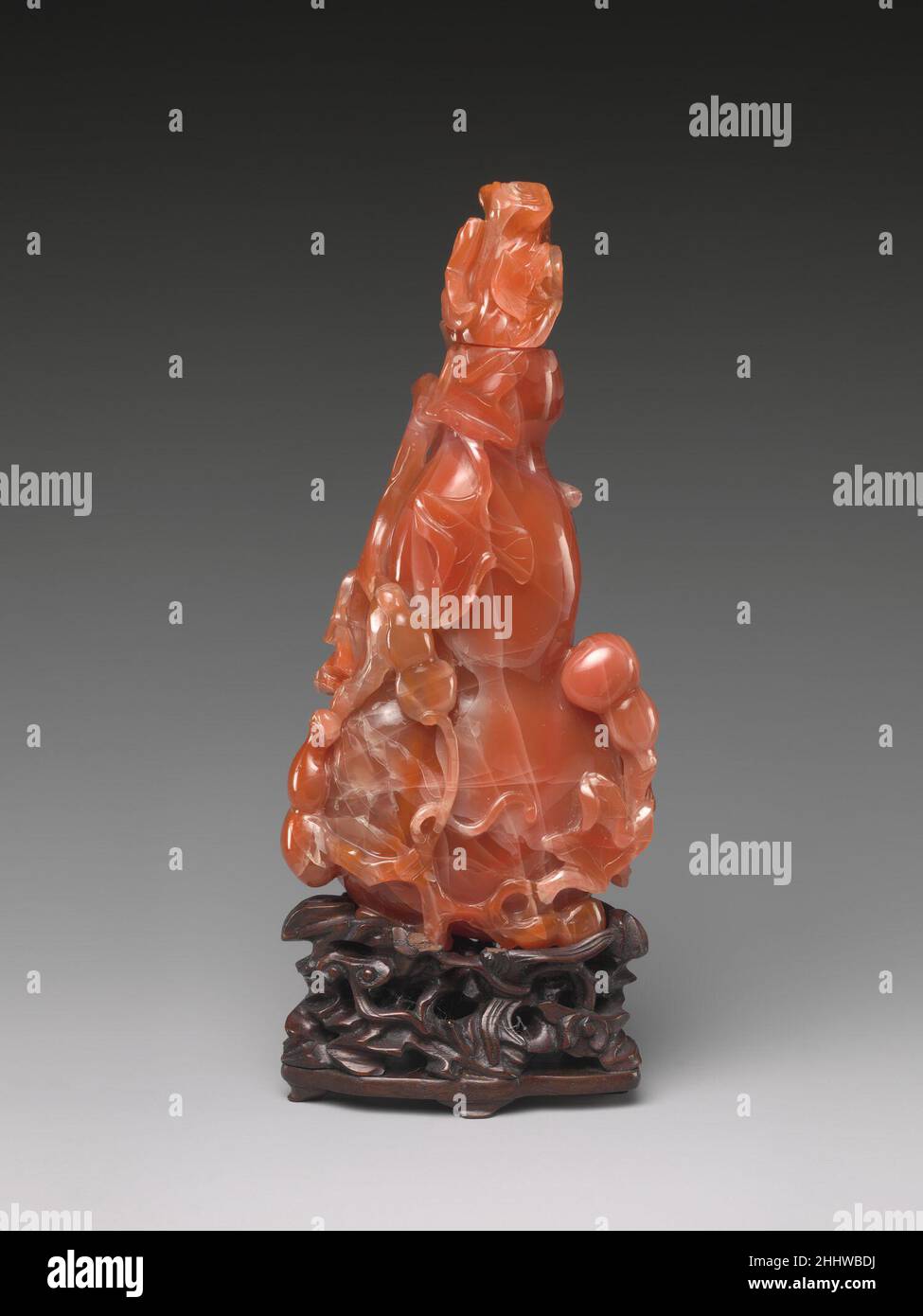 Bottle in the shape of a double gourd 19th century China The double ...