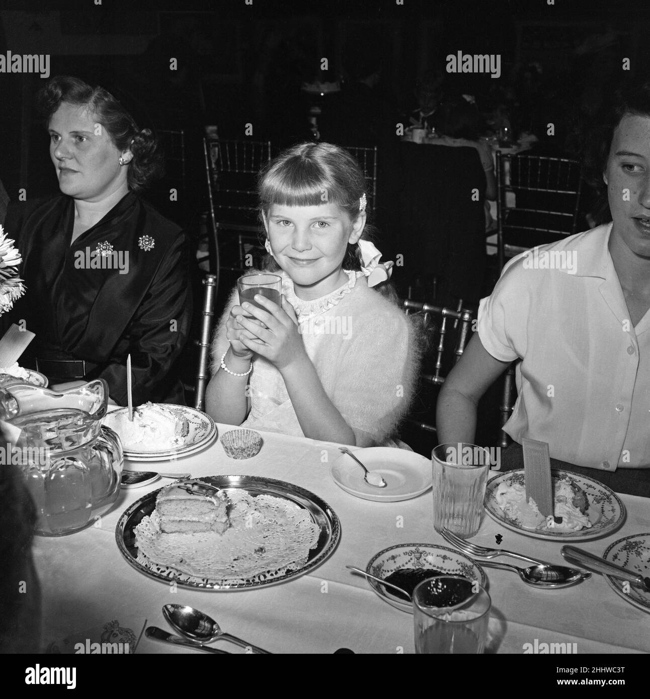 Children children tea party 1950s hi-res stock photography and images ...
