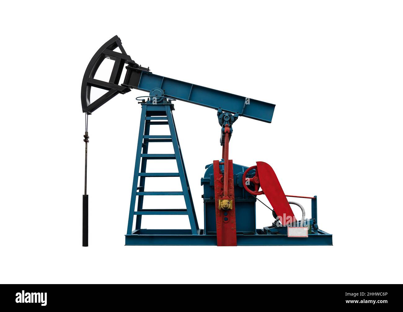 Green Oil pump oil rig energy industrial machine for petroleum crude ...