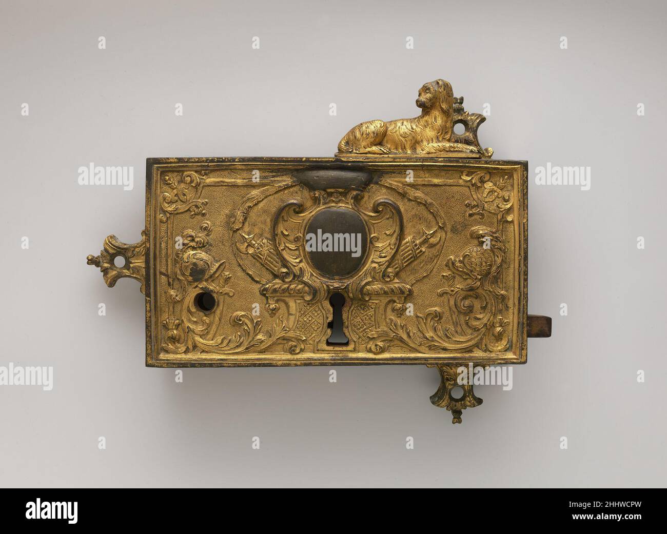 Lock 18th century French. Lock 189759 French, Lock, 18th century, Gilt ...