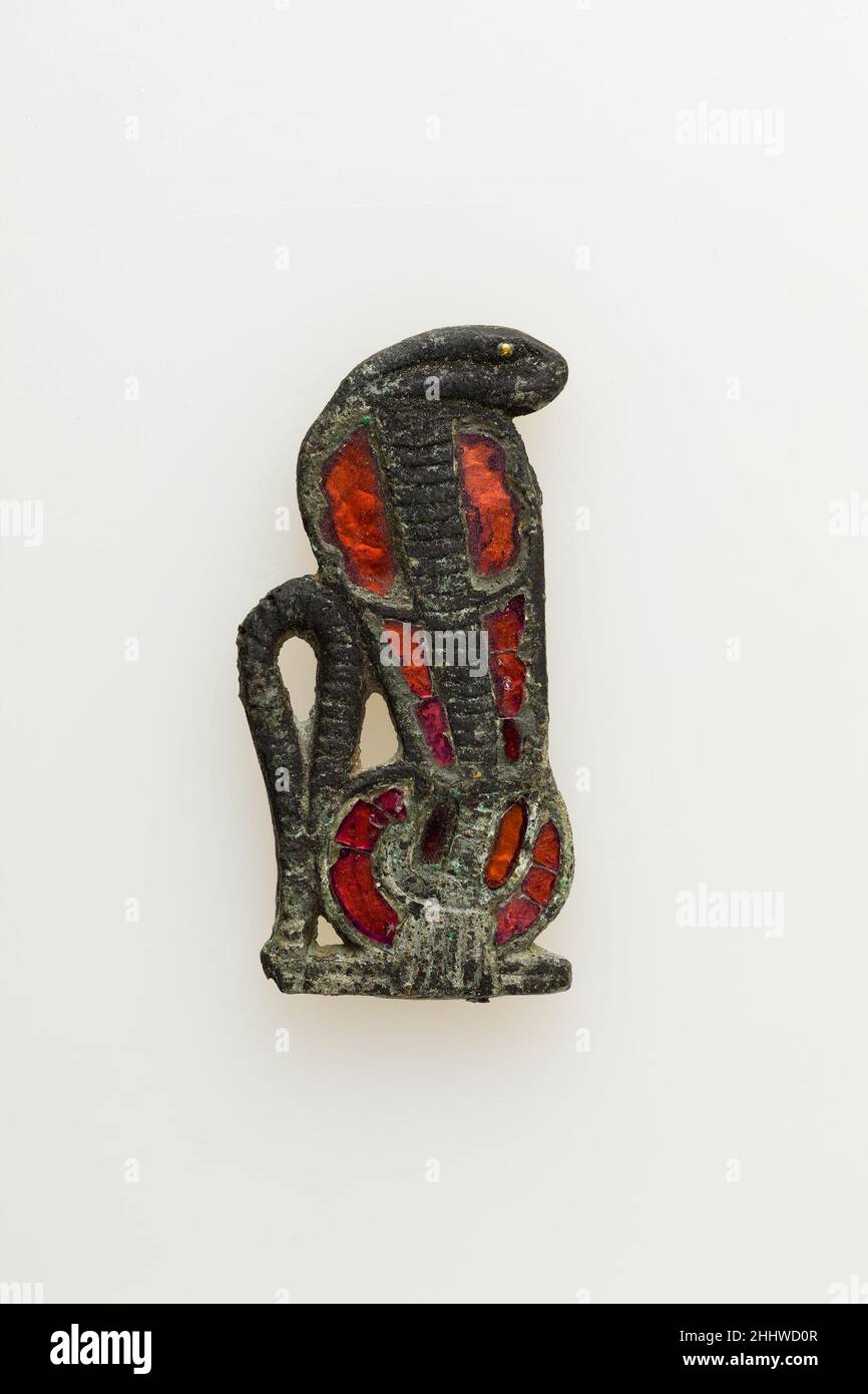 Uraeus for freize 664–30 B.C. Late Period–Ptolemaic Period When a cobra ...