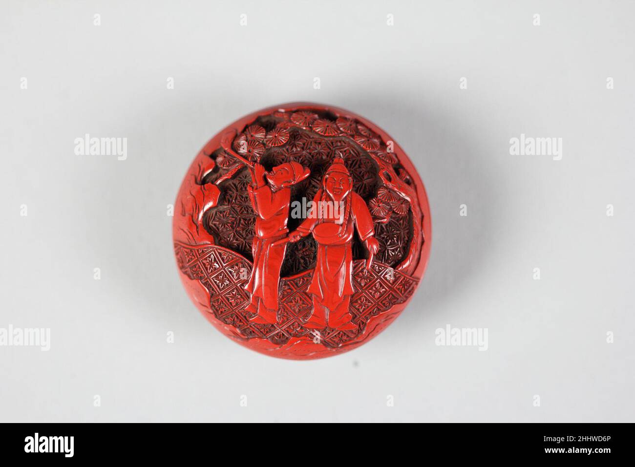 Netsuke 18th century Japan. Netsuke. Japan. 18th century. Red lacquer ...