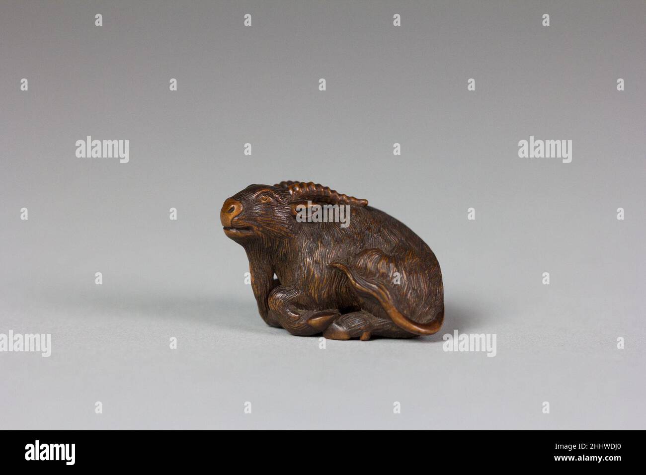 Netsuke of Goat 18th century Japan. Netsuke of Goat 59159 Stock Photo ...