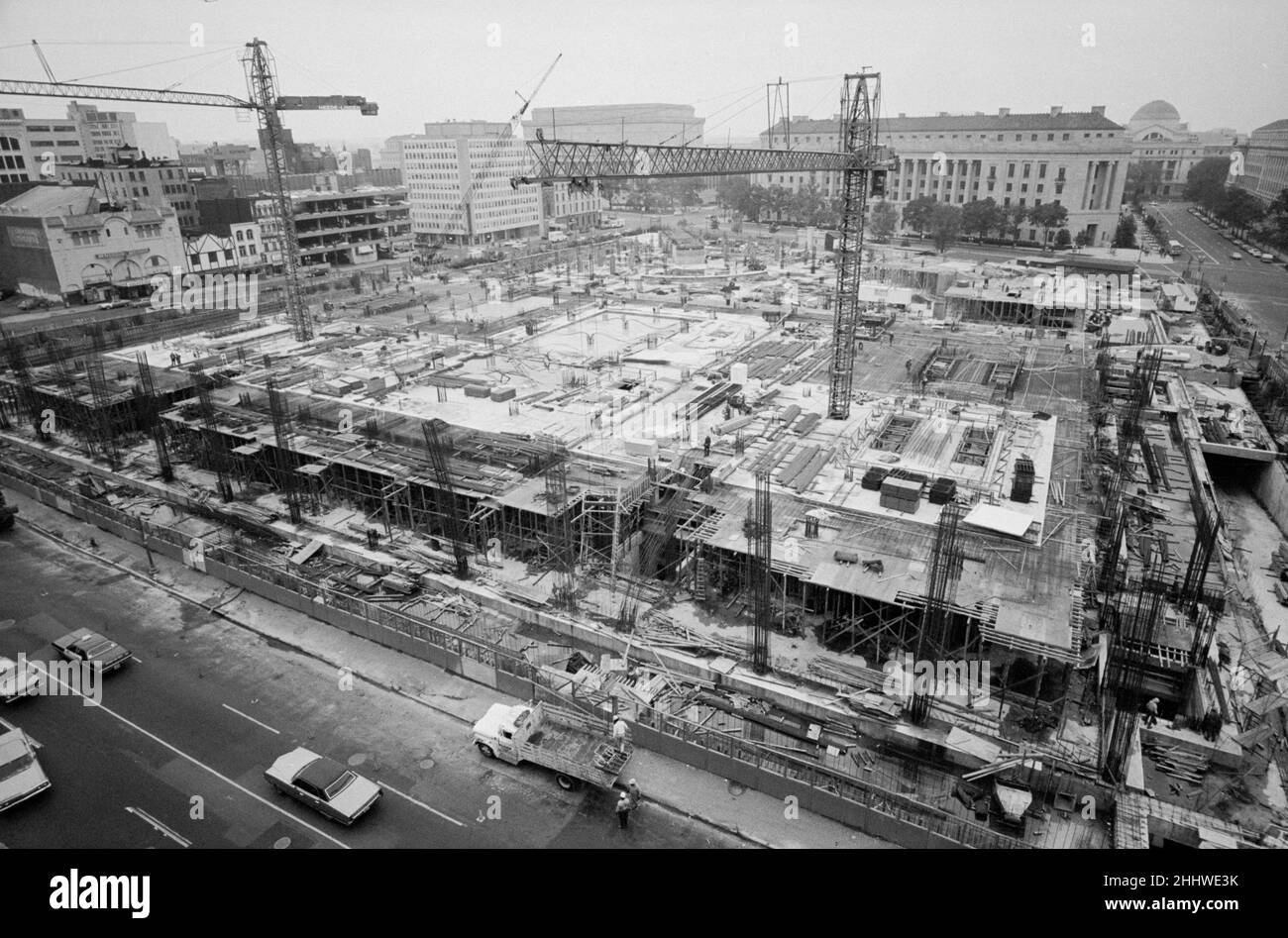 Washington dc fbi building Black and White Stock Photos & Images - Alamy