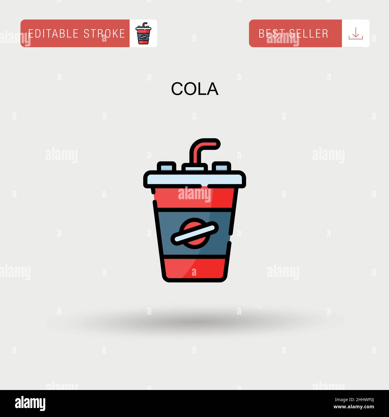 Cola background Stock Vector Images - Alamy
