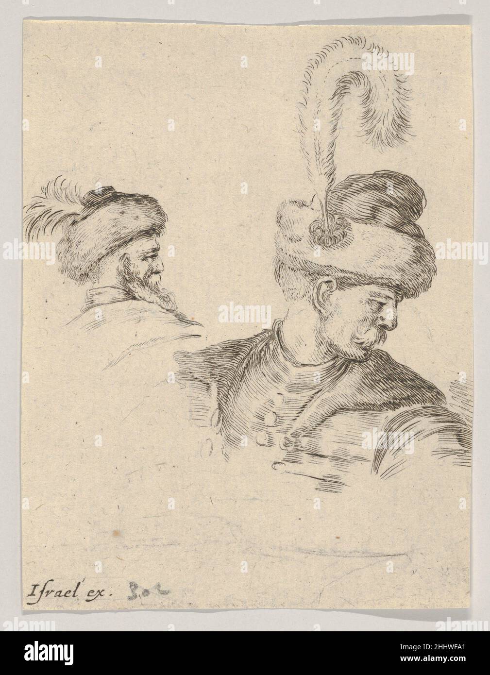 Plate 11: a Polish bust in profile, turned to the right, another Polish ...