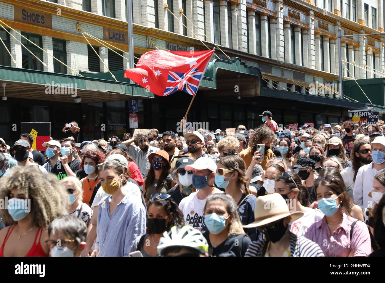 Sydney, Australia. 26 January 2022. 26th January is celebrated as ...
