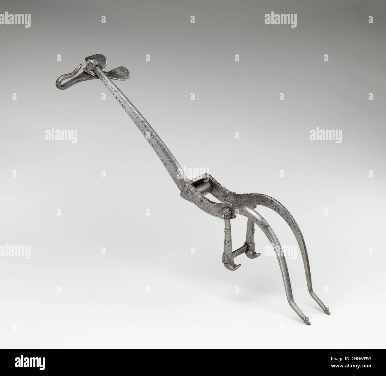 Spanning Lever (Gaffle or "Goat's-Foot" Lever) late 15th or first half ...