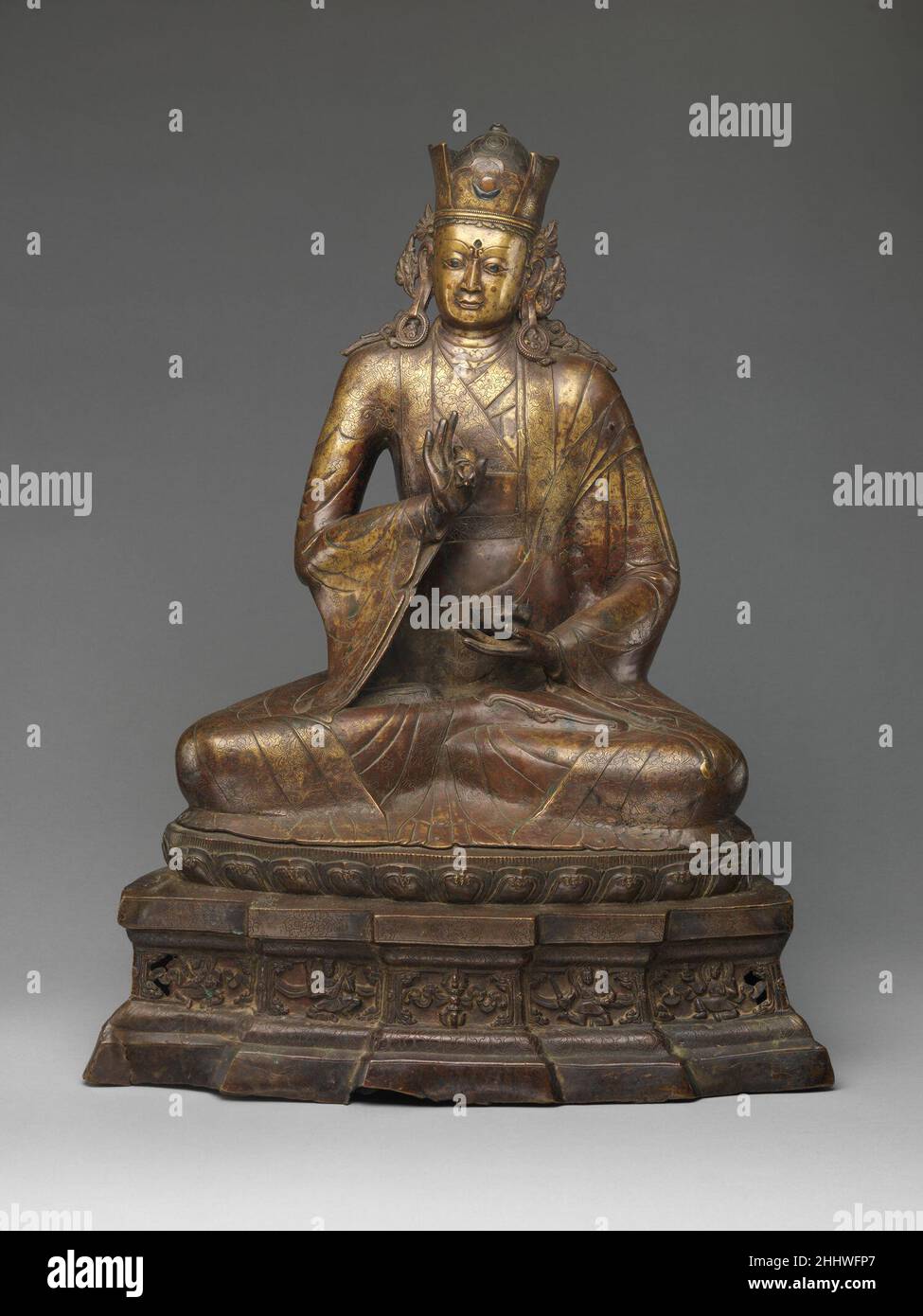 The Spiritual Master Padmasambhava 14th century Western Tibet or Ladakh ...