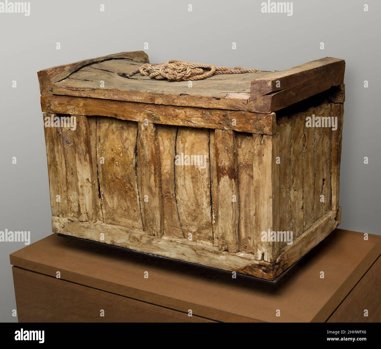 Box Coffin and Rope ca. 2649–2465 B.C. Old Kingdom The earliest ...