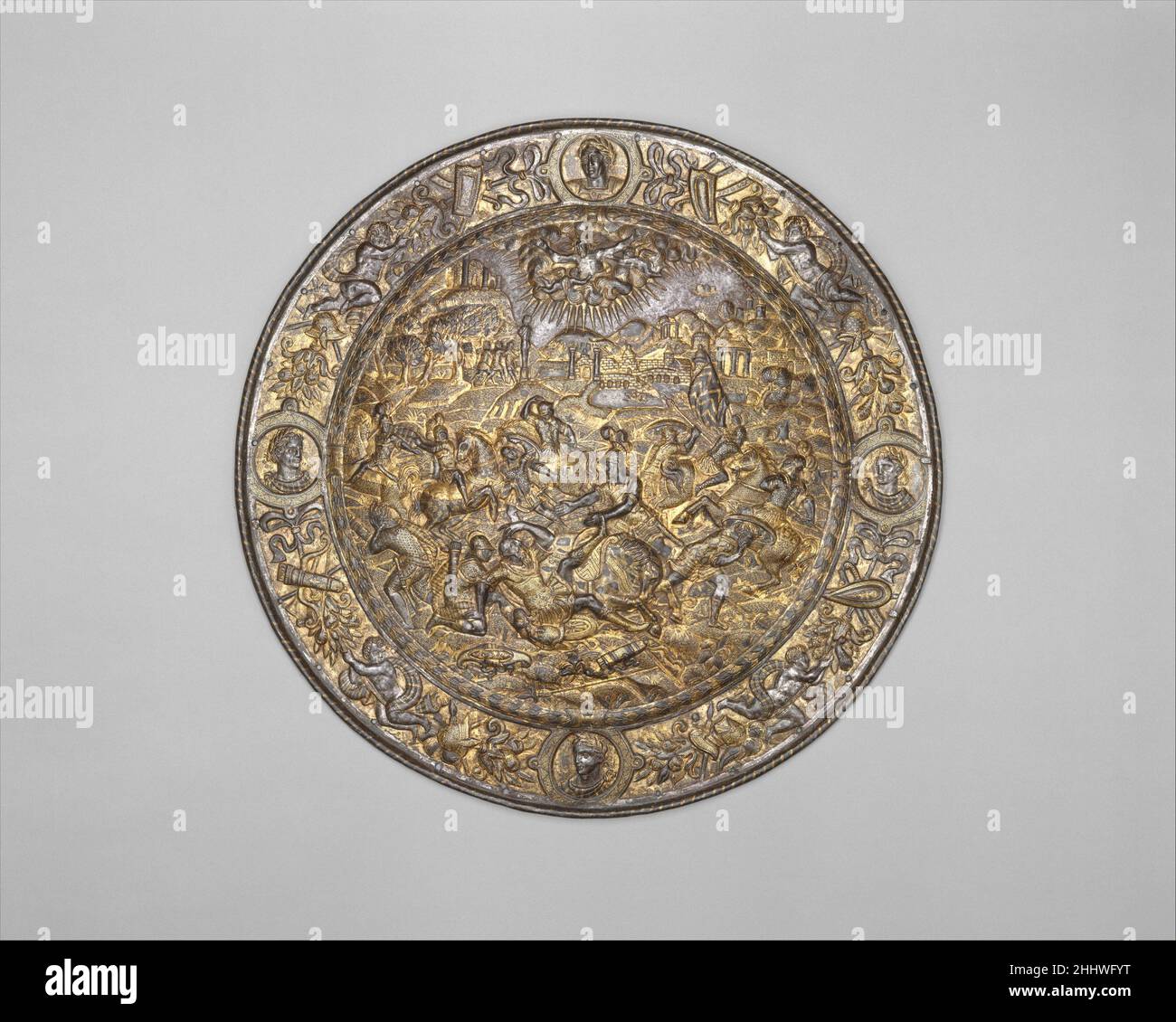Parade Shield Depicting the Conversion of Saint Paul ca. 1570 Italian ...