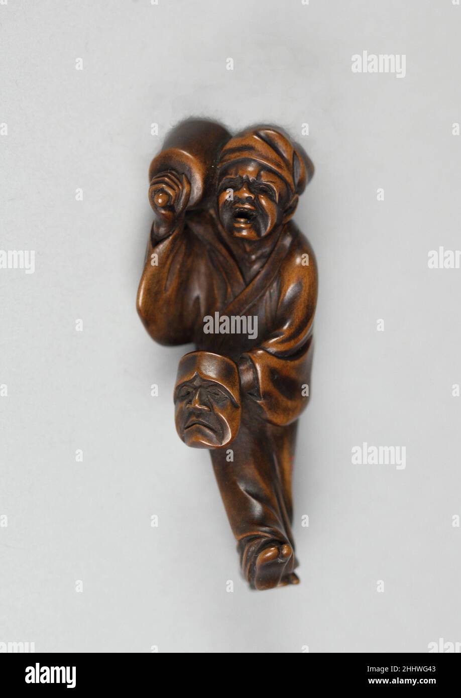 Netsuke 18th century Japan. Netsuke. Japan. 18th century. Wood. Edo ...