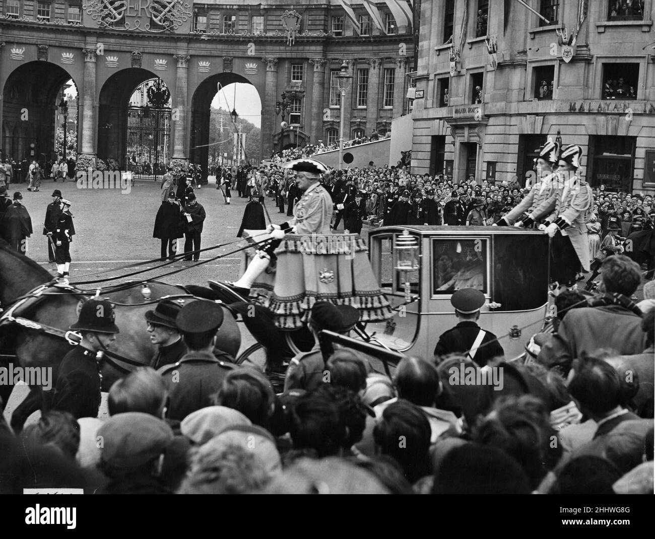 A carriage of The Carriage Procession of Princes and Princesses of the ...