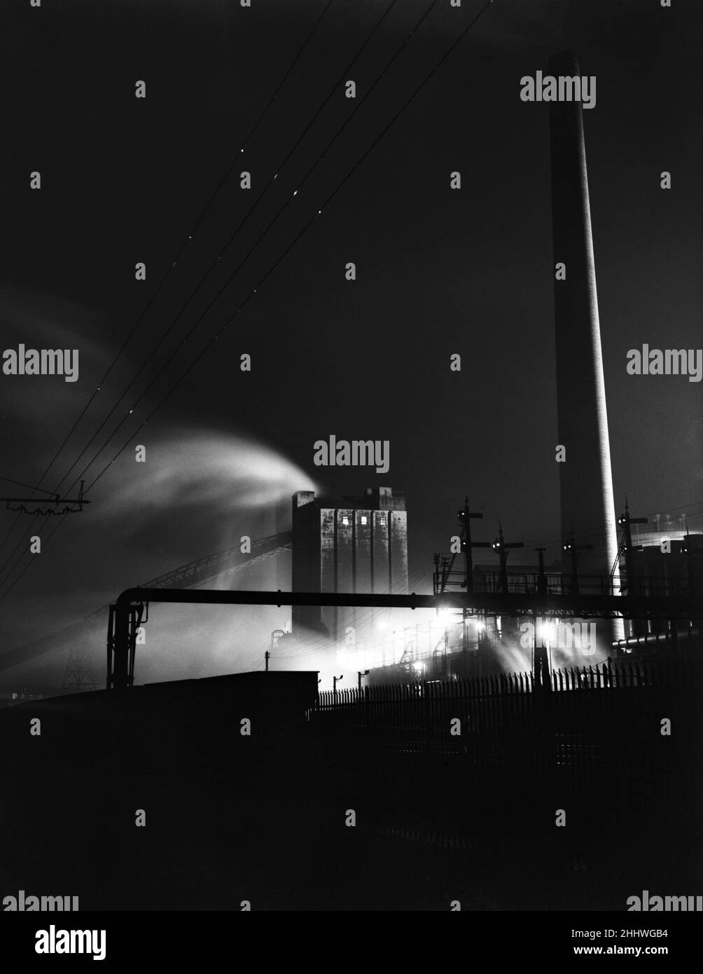 The Dorman Long factory in Middlesbrough, North Yorkshire. 14th January ...