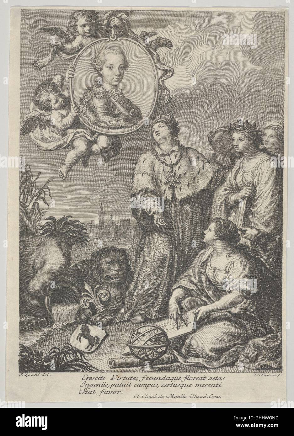 Portrait of the future Holy Roman Emperor Leopold II as the Archduke of ...