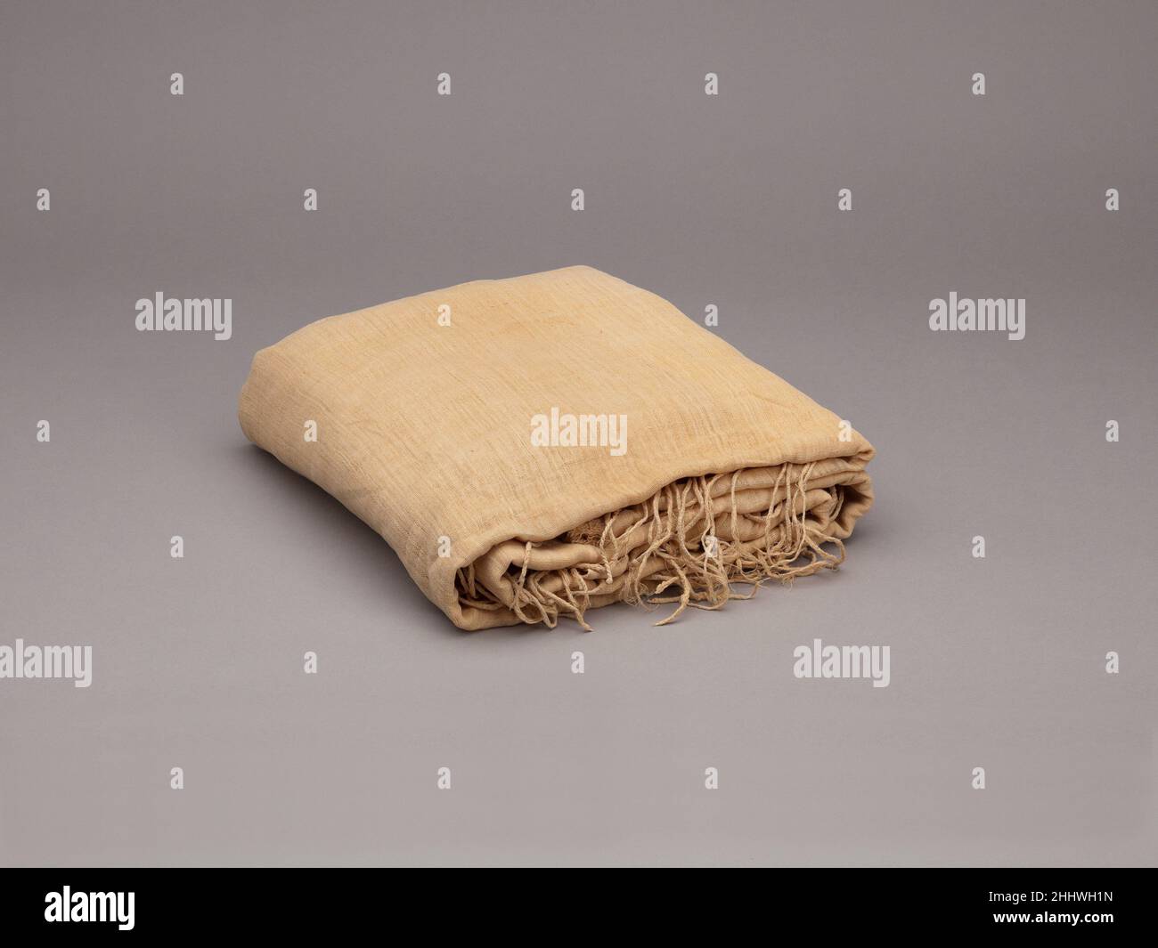 Sheet, linen mark, medium spin, close weave ca. 1492–1473 B.C. New ...