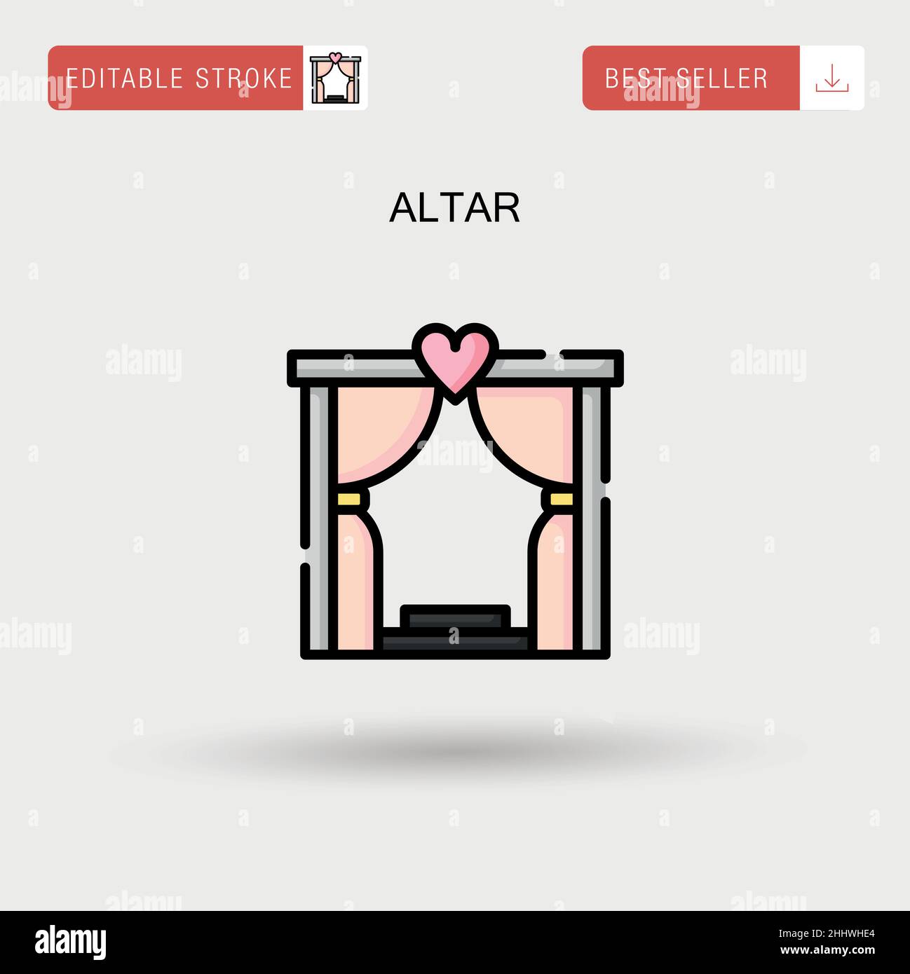 Altar Stock Vector Images - Alamy