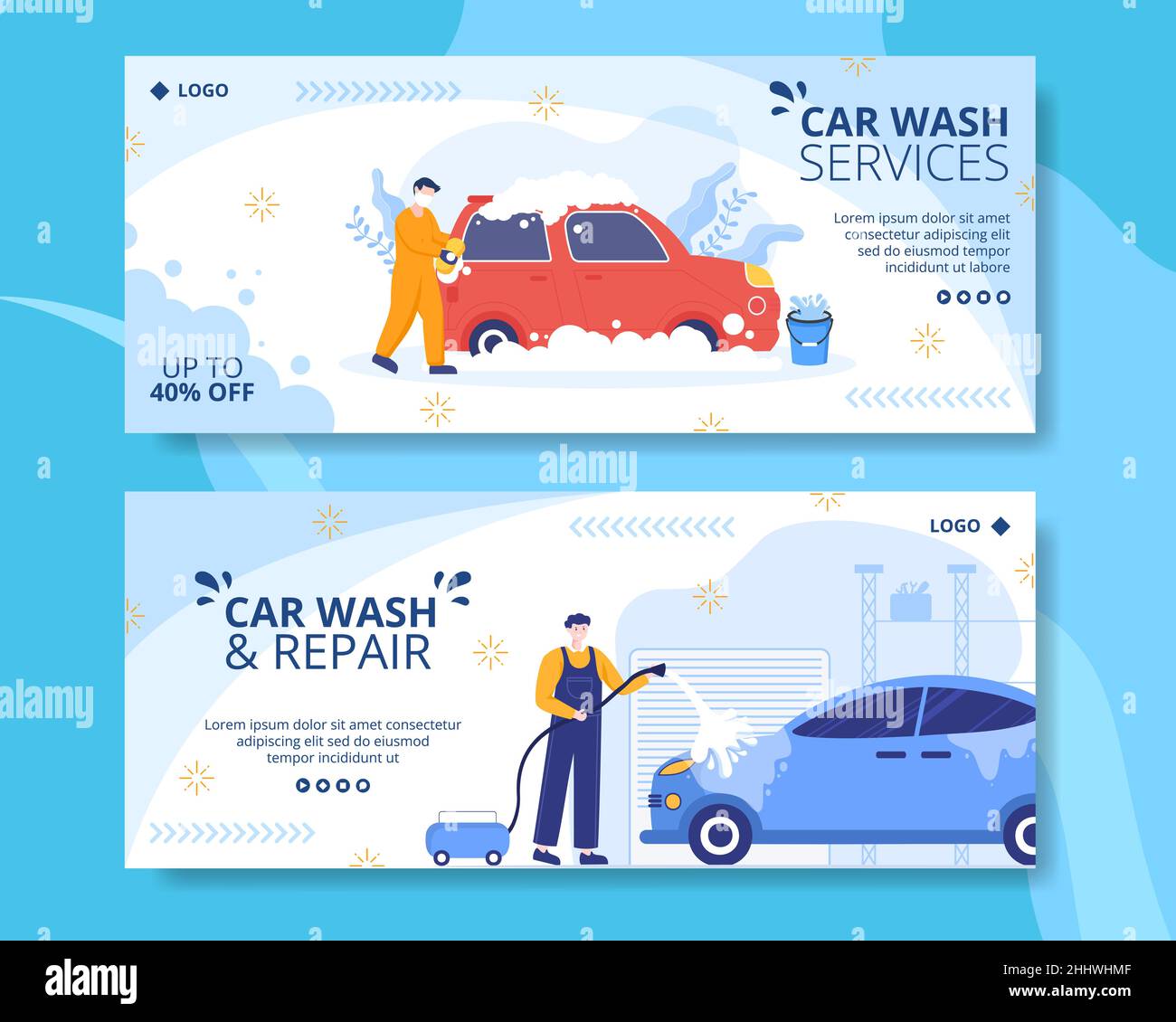 Car Wash Background Designs