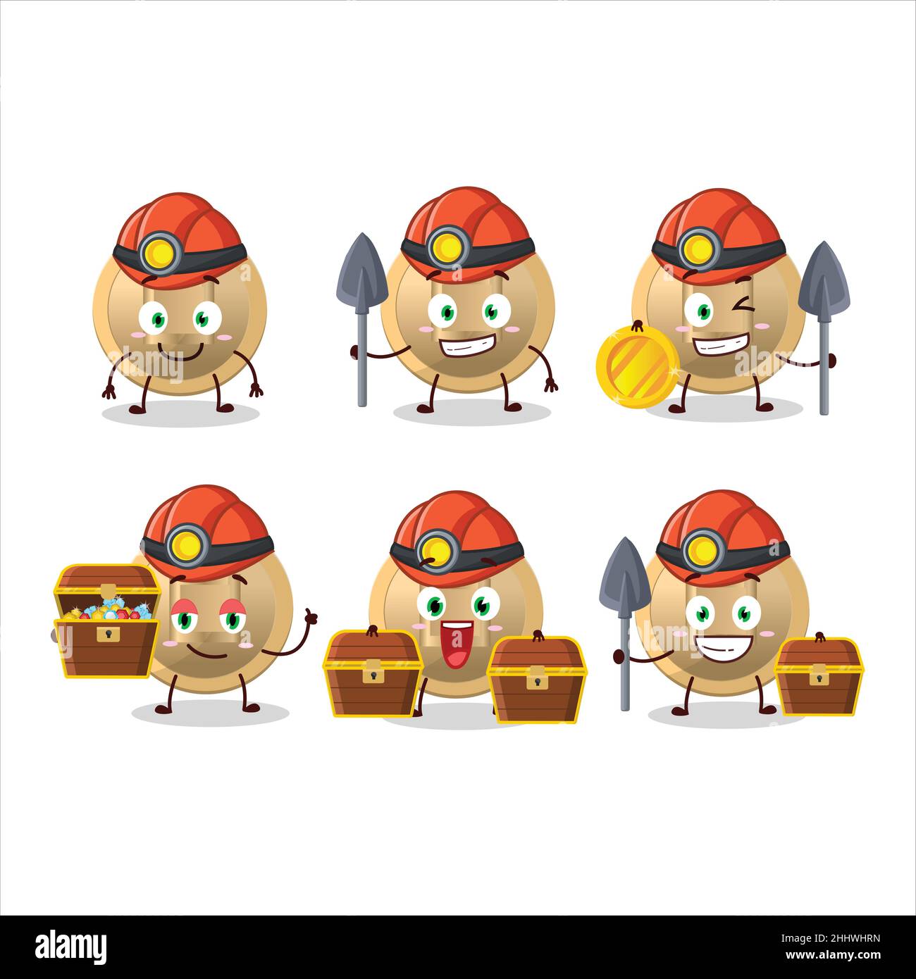 Asian miner Stock Vector Images - Alamy