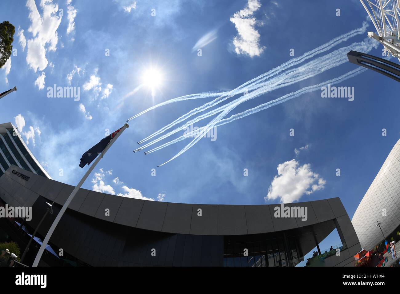 Melbourne, Australia. 26th Jan, 2022. Australian Open Melbourne Park ...