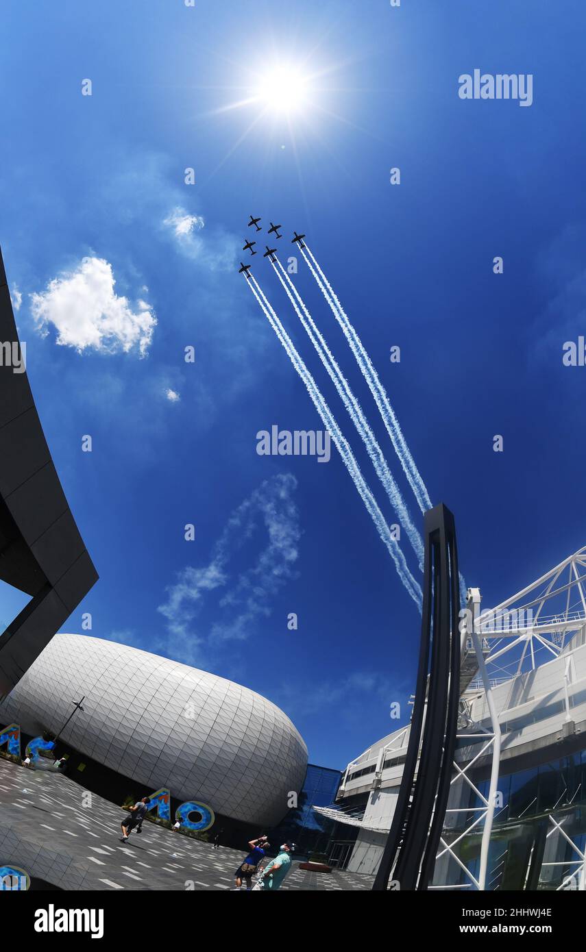 Melbourne, Australia. 26th Jan, 2022. Australian Open Melbourne Park ...