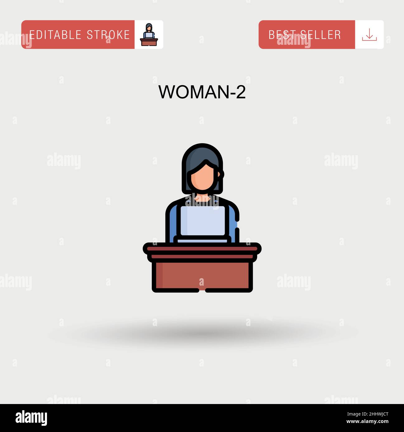 Two women talking street Stock Vector Images - Alamy