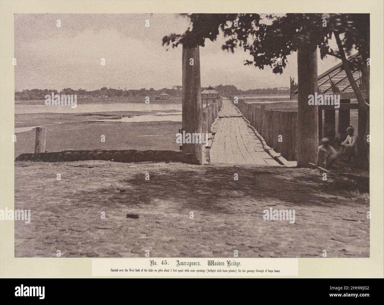Amerapoora: Wooden Bridge September 1–October 21, 1855 Linnaeus Tripe ...