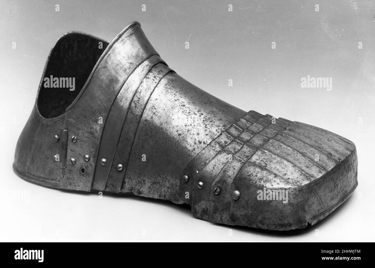 Toe Cap and Lames for a Right Foot Defense (Sabaton) 16th century ...