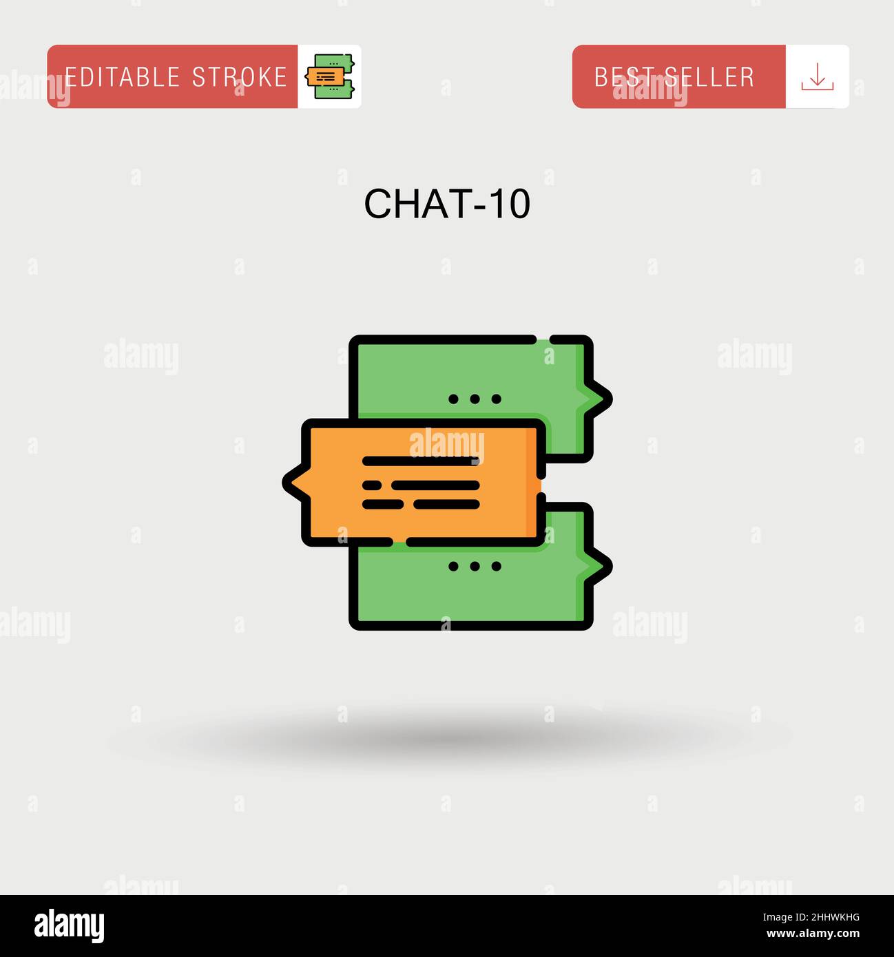 Chatter chat Stock Vector Images - Alamy