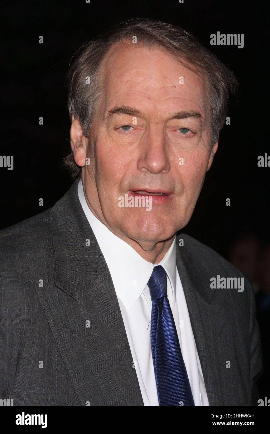 Charlie Rose attends the Vanity Fair Party to celebrate the Tribeca ...