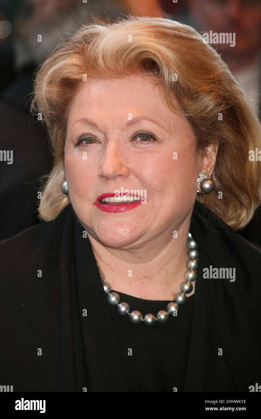 Barbara Taylor Bradford arriving at the opening night of "Festen" at ...