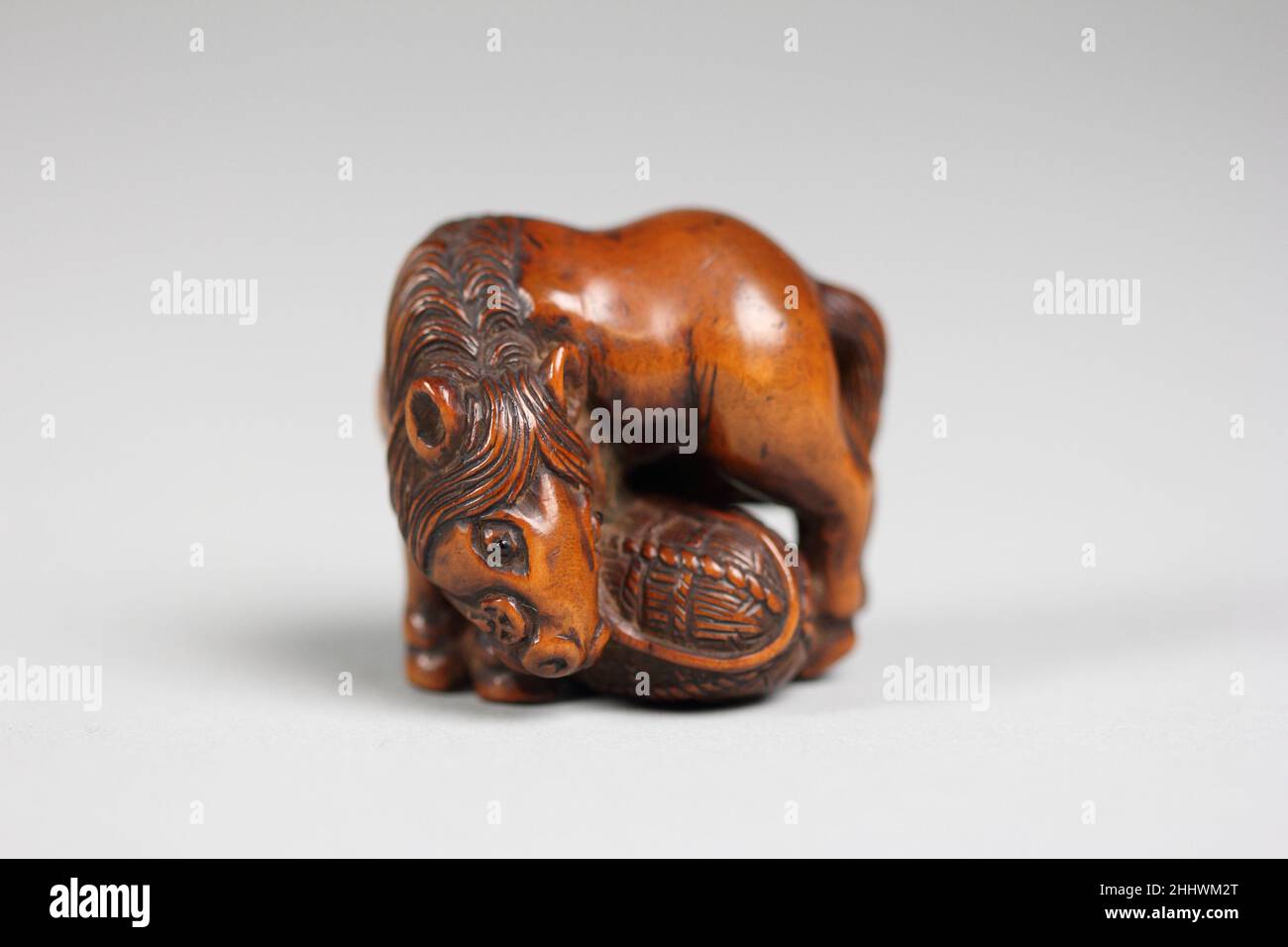 Netsuke of Horse 18th century Japan. Netsuke of Horse 59151 Stock Photo ...