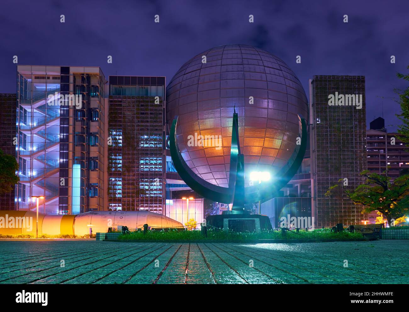 Nagoya, Japan – October 19, 2019: The view of Nagoya City Science ...